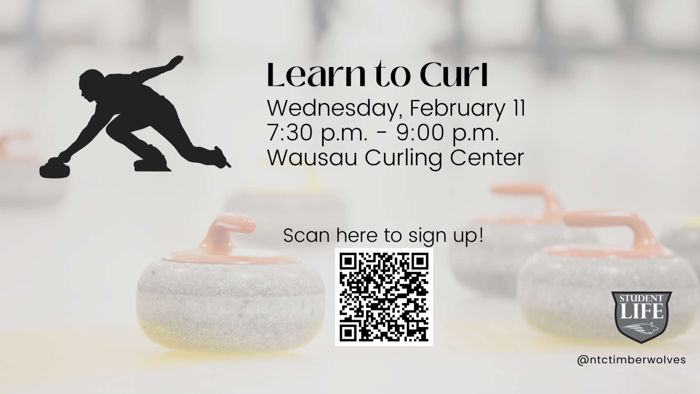 Learn to Curl - Student Events | Northcentral Technical College